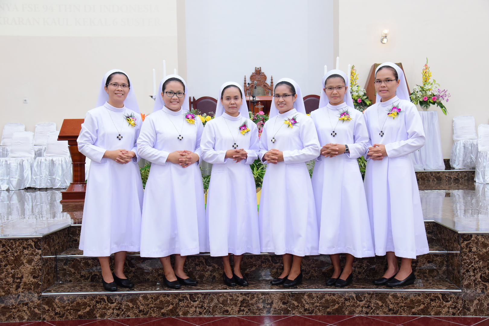 Kongregasi Suster FSE Sambut 6 Suster Baru - Komsoskam